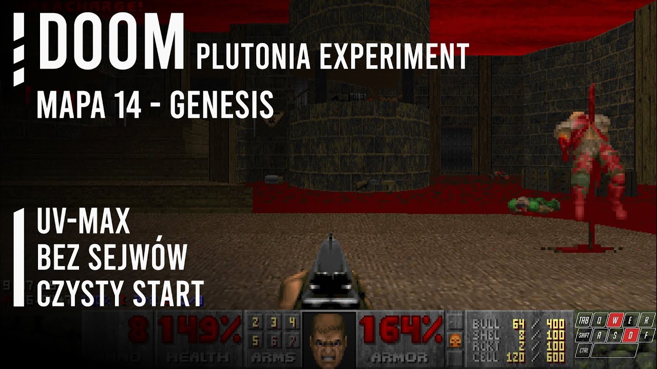 Doom - Plutonia Experiment - 14: Genesis | UV-MAX - YouTube