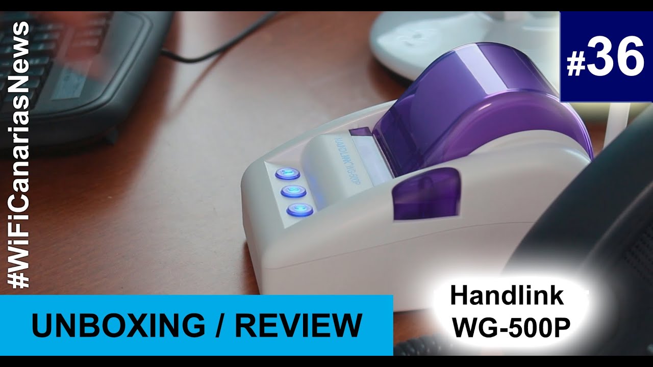 HotSpot HandLink WG-500P - YouTube