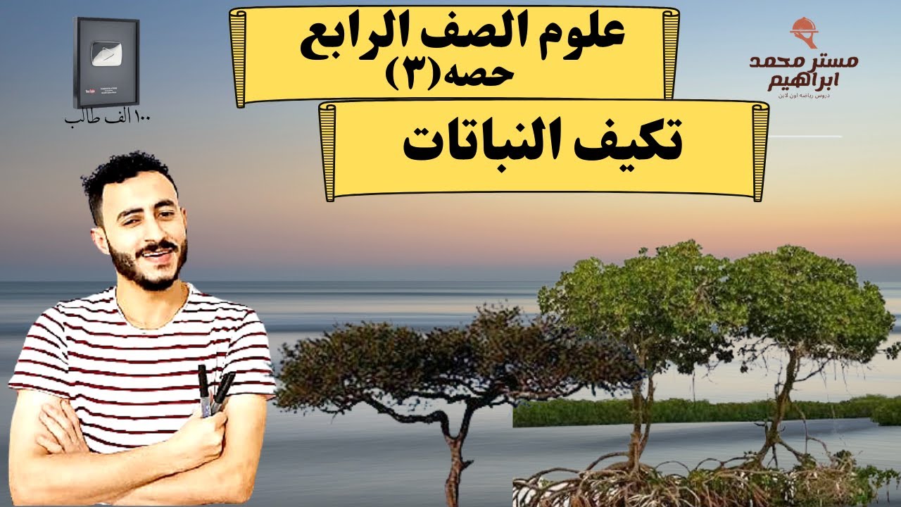 افضل شرح علوم الصف الرابع 2022 تكيف النباتات باسلوب سهل وممتاز