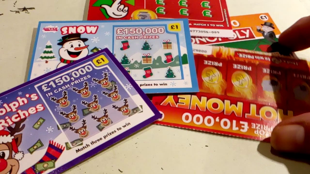Lots of Scratchcards..MONOPOLY..FROSTY..SANTA..JEWEL..250,000 RAINBOW ...