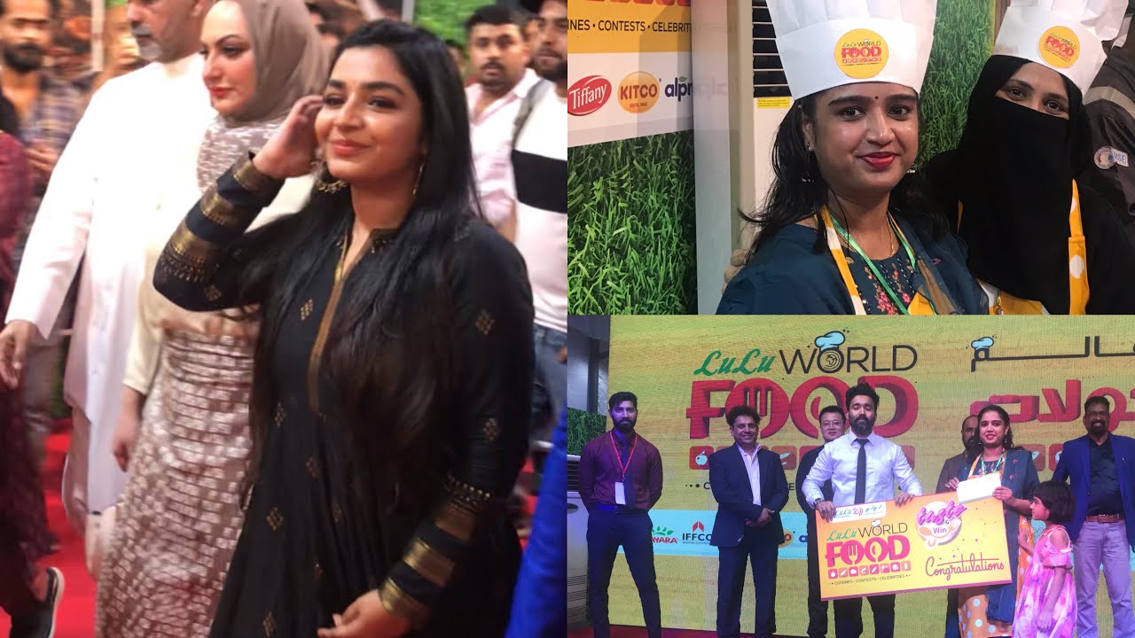 LuLu World Food 2023 Inauguration #RajishaVijayan #Lulu Food ...
