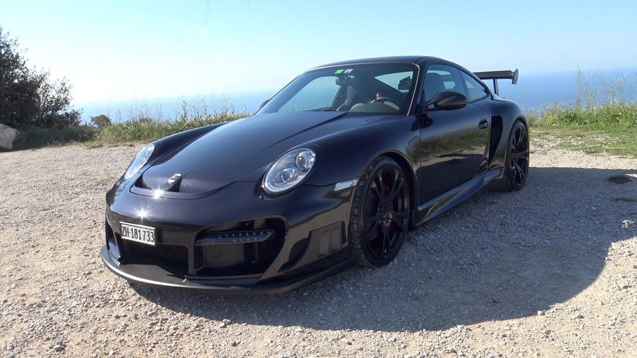 Having fun with a 660HP Porsche TechArt GTStreet R - YouTube