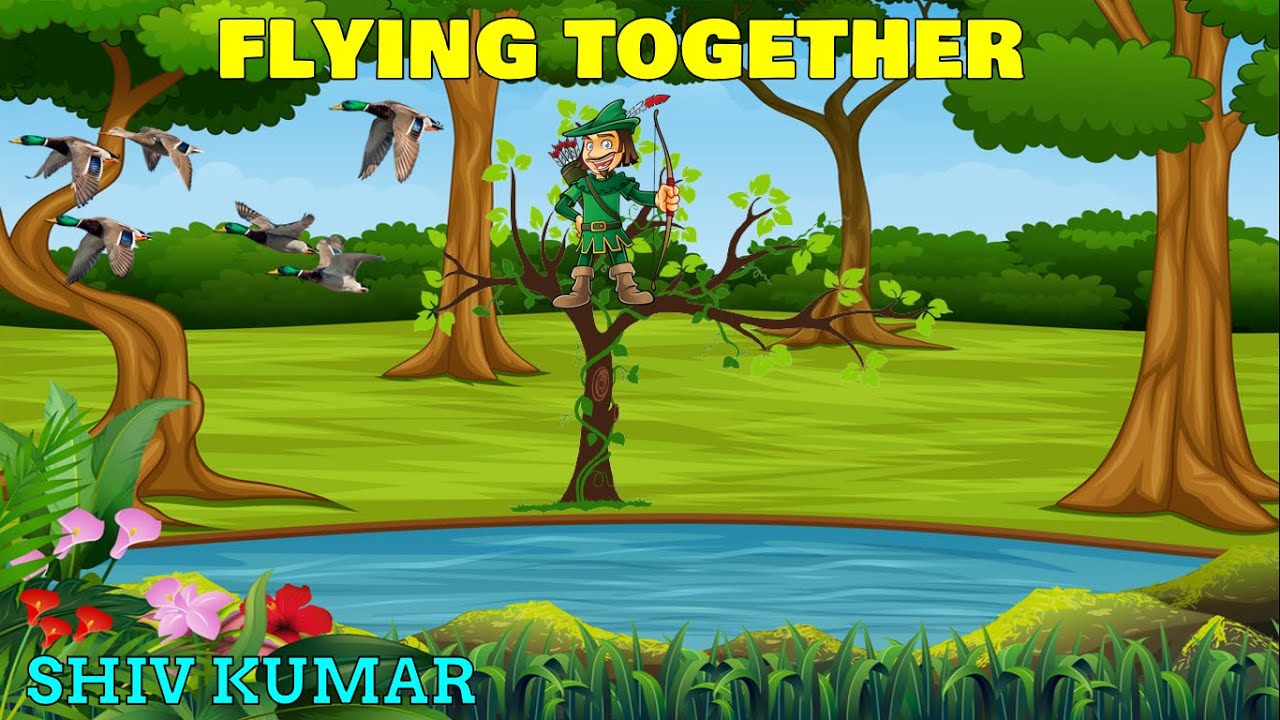 Flying together teamwork unit 2 class 5 english animated video in hindi ...
