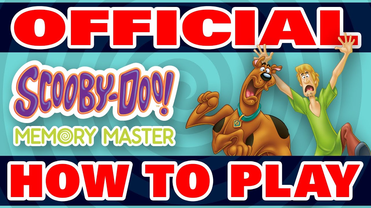 Official How to Play Scooby-Doo Memory Master Card Game - YouTube