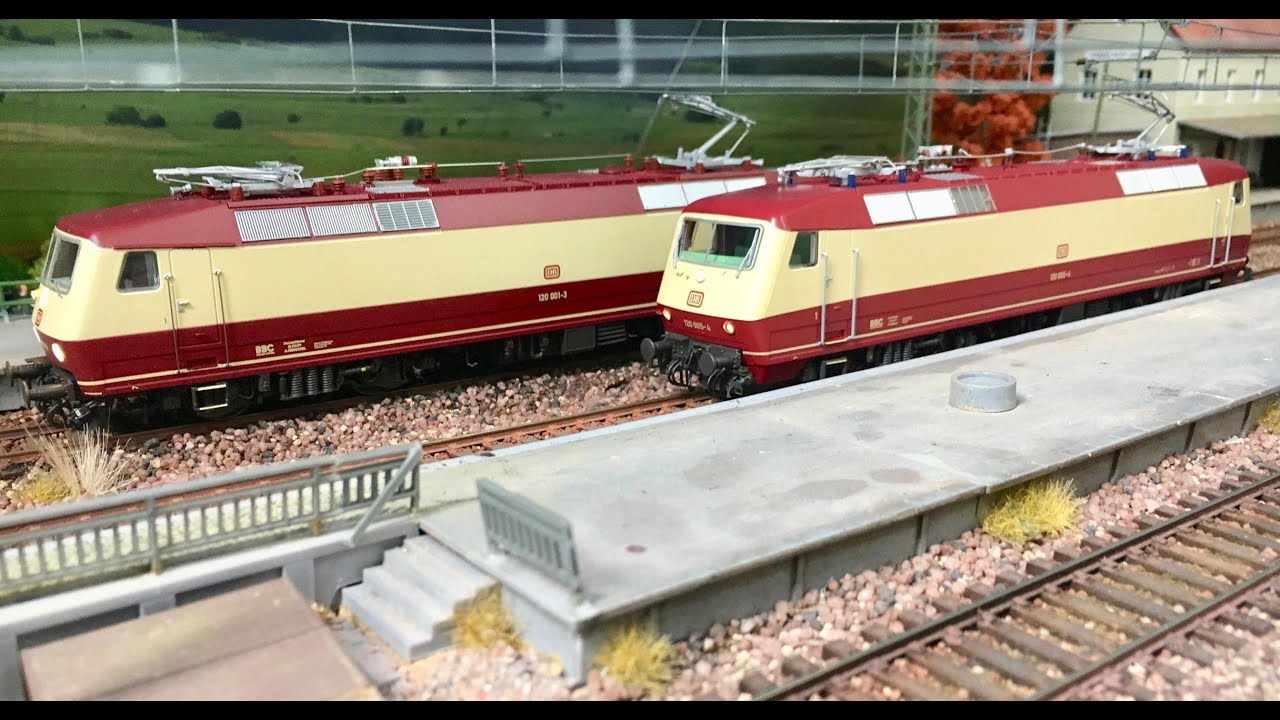 BR 120 Prototypen in Engelhop - YouTube