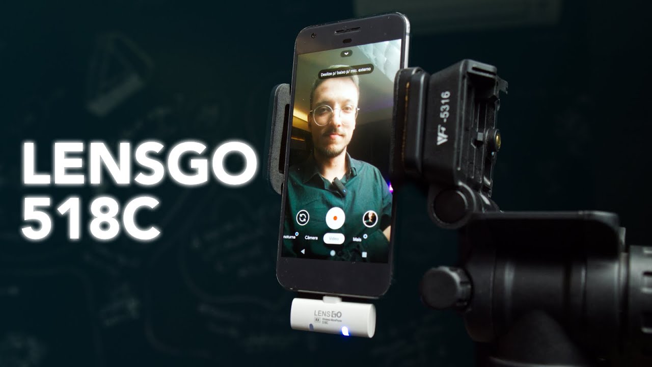 KIT COM 2 MICROFONES DE LAPELA SEM FIO PARA CELULARES ANDROID | LENSGO ...