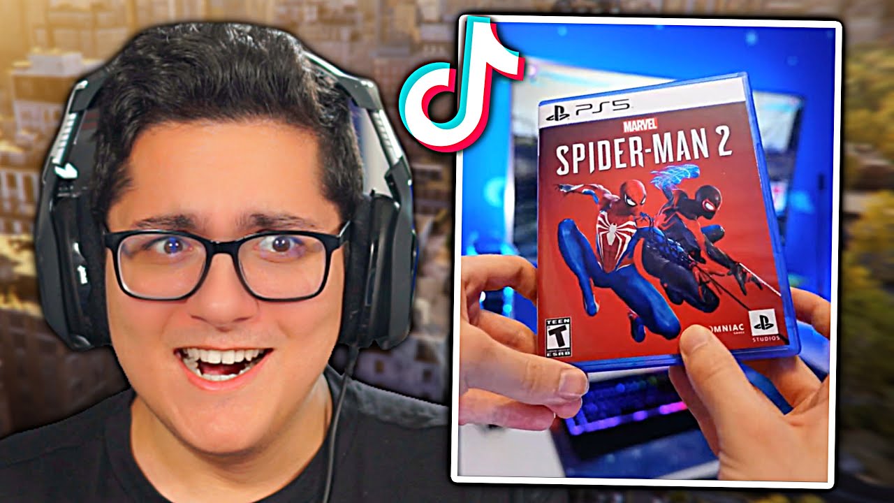 If I Laugh YOU WIN (Marvel's Spider-Man 2 TikToks) - YouTube