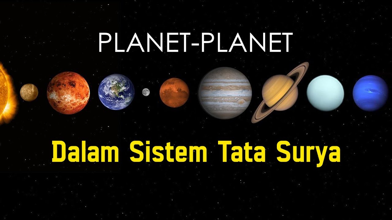 Mengenal Planet-Planet dalam Sistem Tata Surya | Suka Sains - YouTube