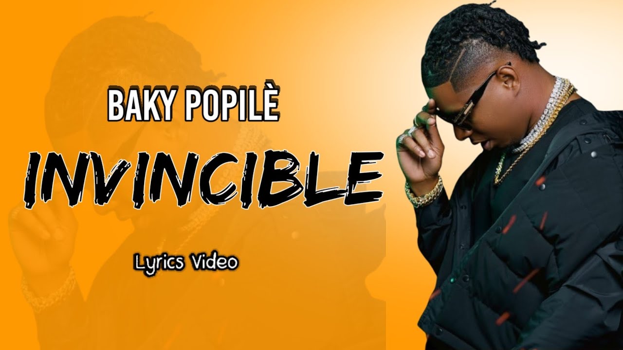 BAKY-POPILÈ - INVISIBLE - LYRICS VIDEO - YouTube
