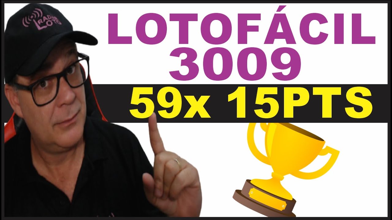 Lotofácil 3009 Sugestão de 21 Dezenas - YouTube