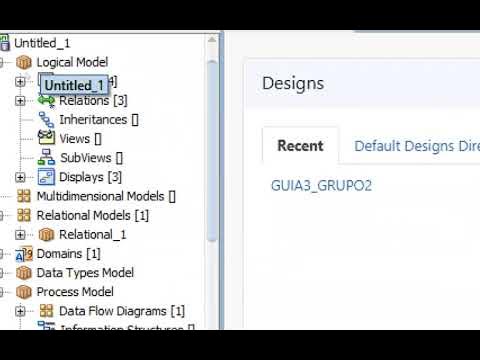 DFD y ERD con ORACLE SQL developer data modeler - YouTube