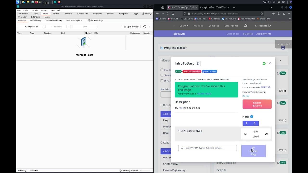 Intro to Burp | PicoCTF 2024: Comprehensive Web Exploitation Walkthrough - YouTube