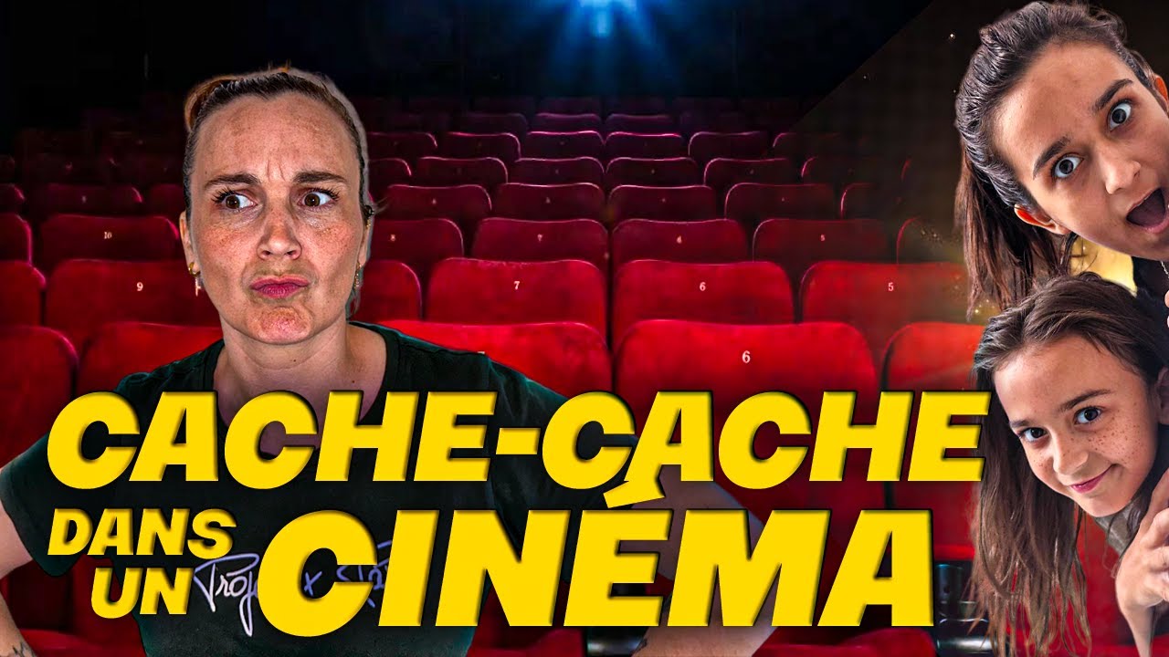 CACHE CACHE dans un CINEMA PRIVATISÉ (LILO est vraiment NULLE) - YouTube