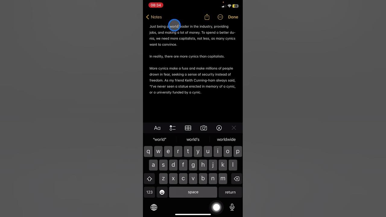 How to Turn Your Text into Italic or Bold Format on Apple Note? Get to ...