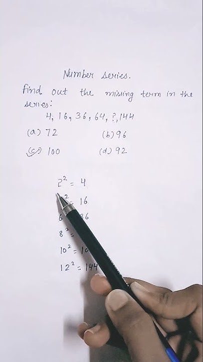 Tricks to solve Number series questions - YouTube