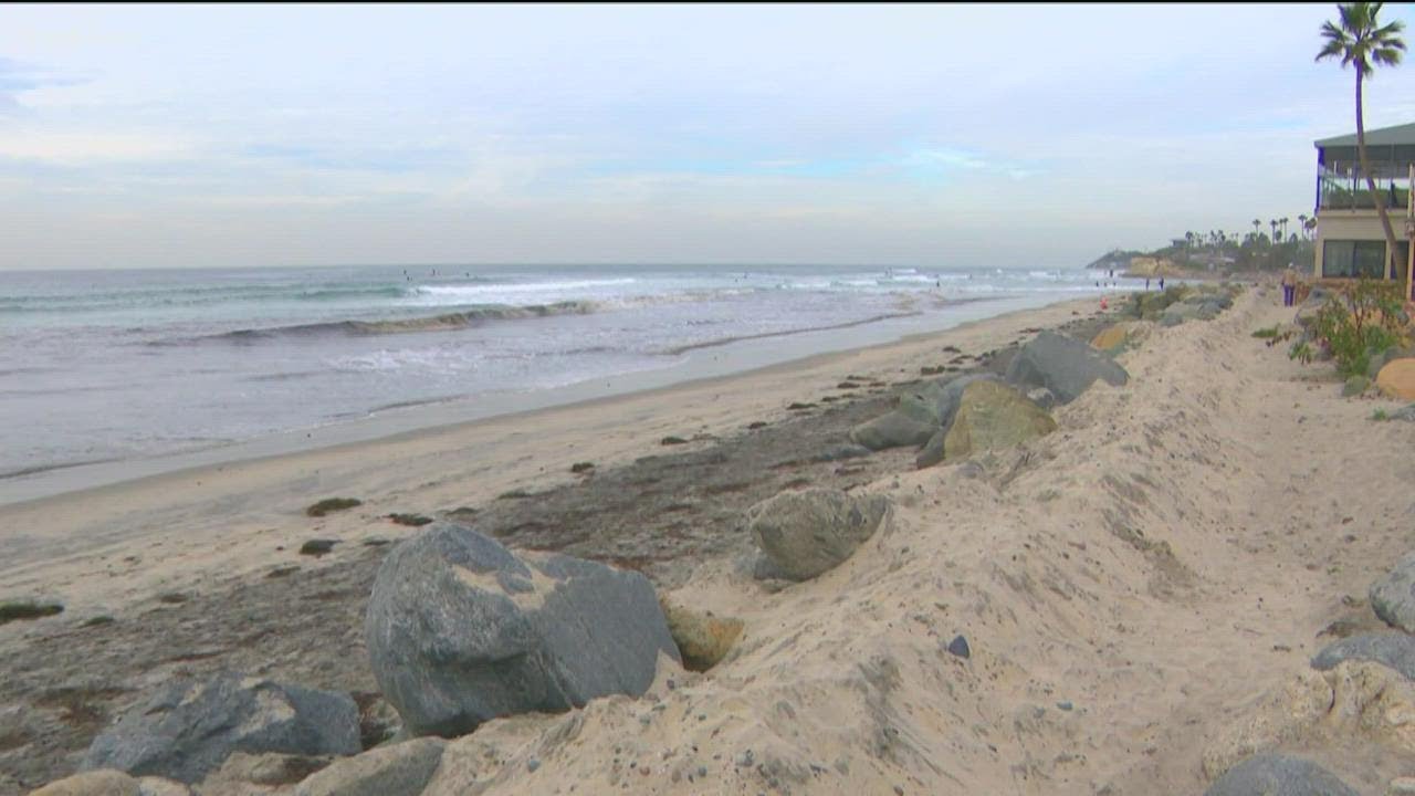 Caltrans and SANDAG launch Cardiff State Beach sand replenishment ...