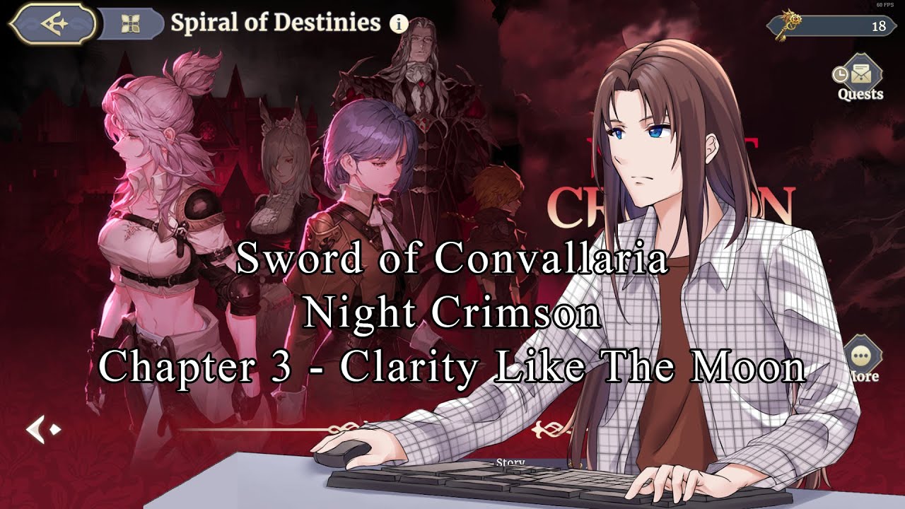 【Sword of Convallaria】 Night Crimson Chapter 3 - Clarity Like The Moon ...