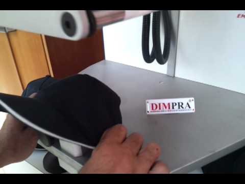 DIMPRA PRINTING ON CAPS - YouTube