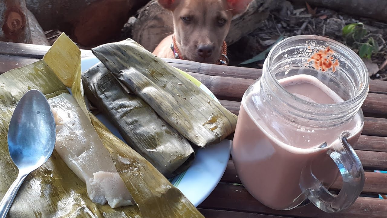 Filipino food | How to make tupig malagkit / Outdoor Cooking by Joems ...