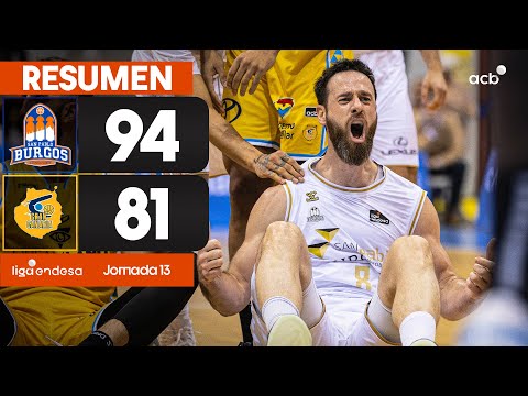 Recoletas Salud Burgos - Dreamland Gran Canaria (94-81) RESUMEN | Liga Endesa 2025-26