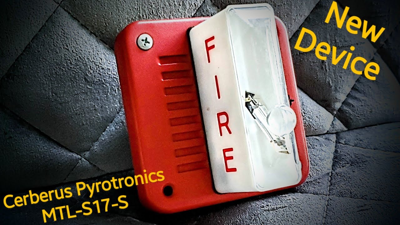 [OLD] New Device| Cerberus Pyrotronics MTL-S17-S - YouTube