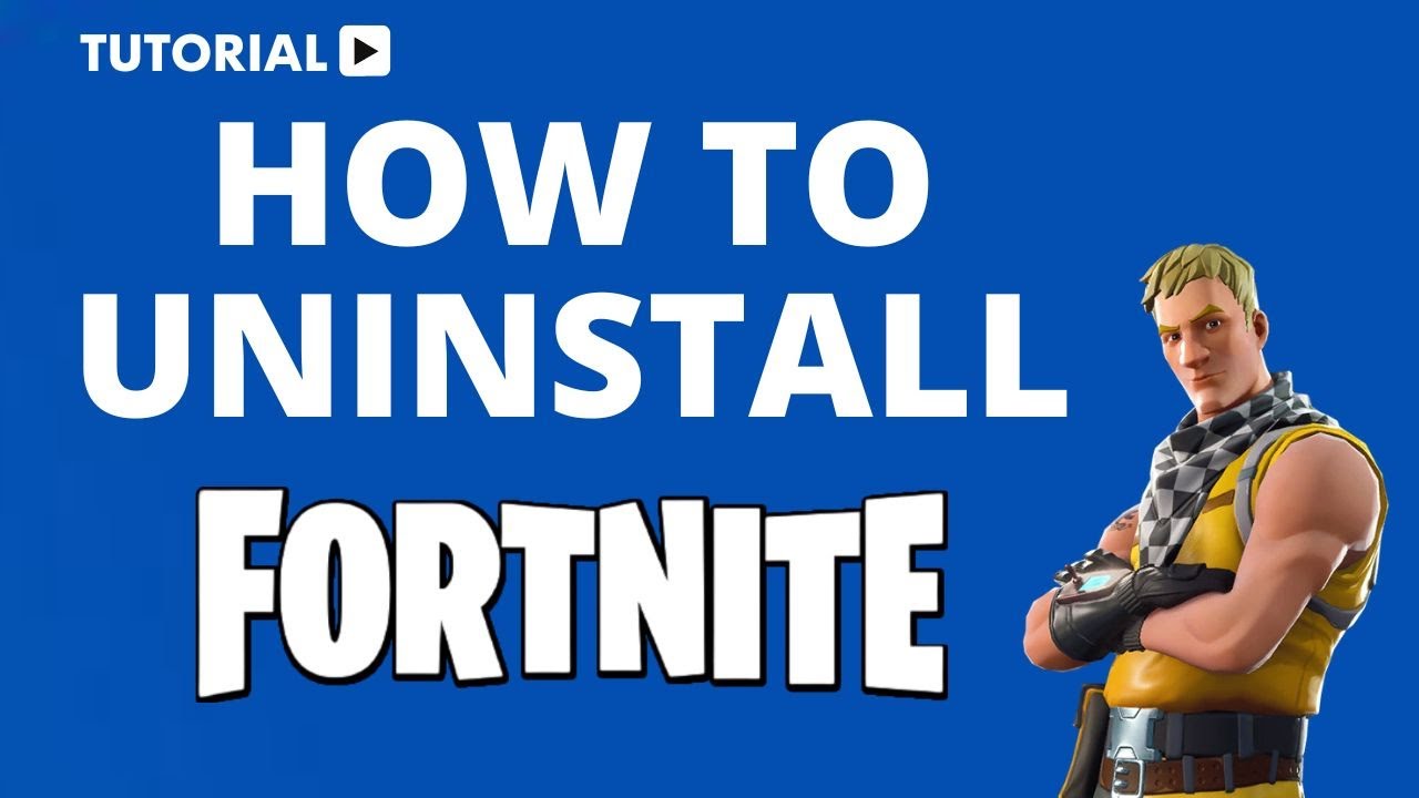 How do you uninstall Fortnite - YouTube