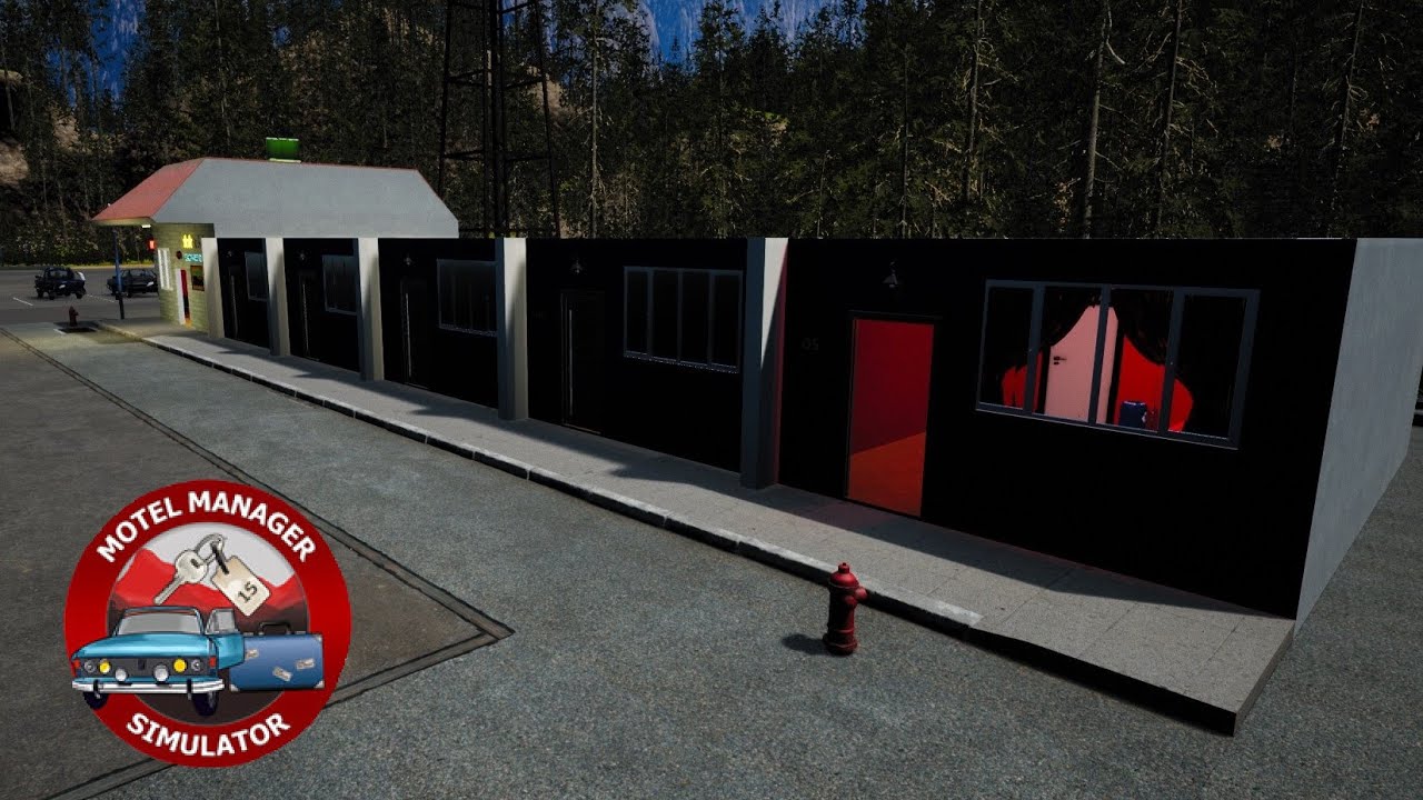 Adding Evil Room & More To Motel ~ Motel Manager Simulator - YouTube