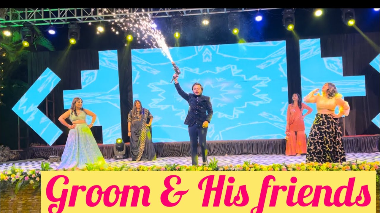 Groom & his friends sangeet dance/ Heartthrob dance/ Ban than chali ...