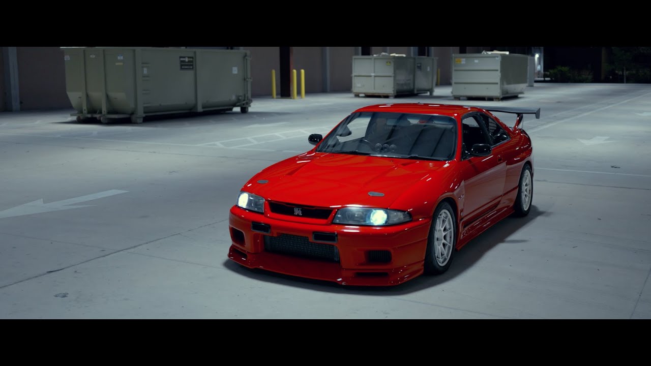 Midnight Run: Nissan Skyline R33 V-spec [4k] - YouTube