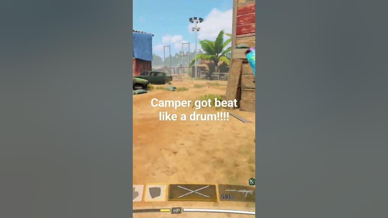 #codm #codmobile #funnyshorts funny #codmmemes camper got beat like a drum!!!! - YouTube