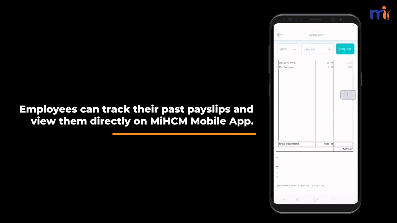 View Payslips through MiHCM - YouTube