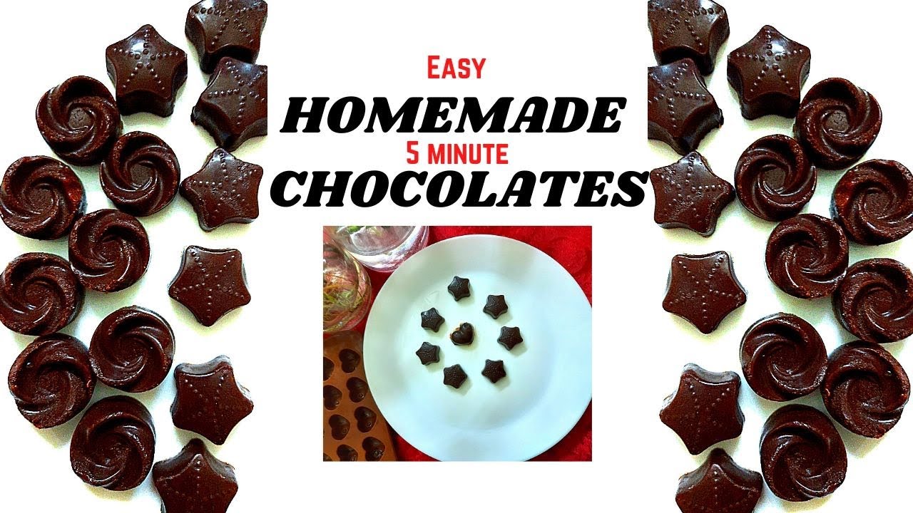 Easy 5 Ingredient Homemade Chocolate For Kids Made With Butter( No ...