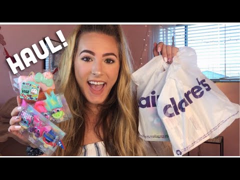 HUGE CLAIRE'S SUMMER HAUL! - YouTube