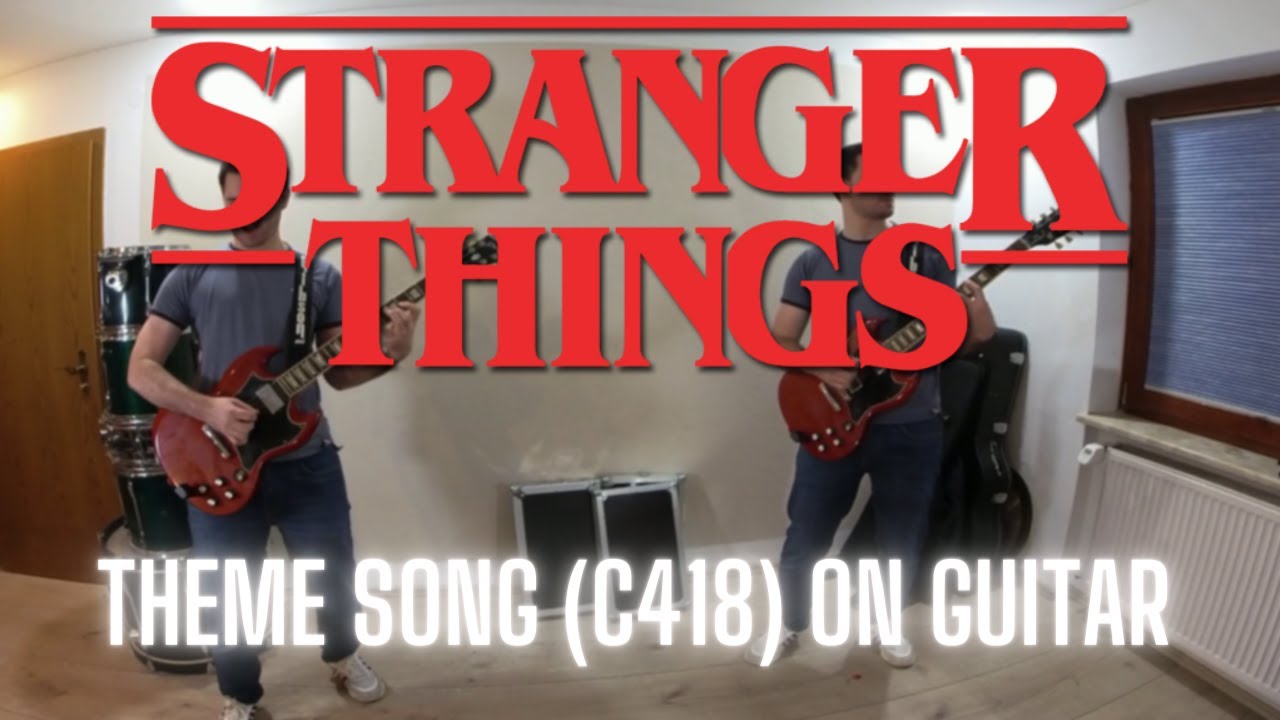Stranger Things Theme (C418) on Guitar [Cover] - YouTube