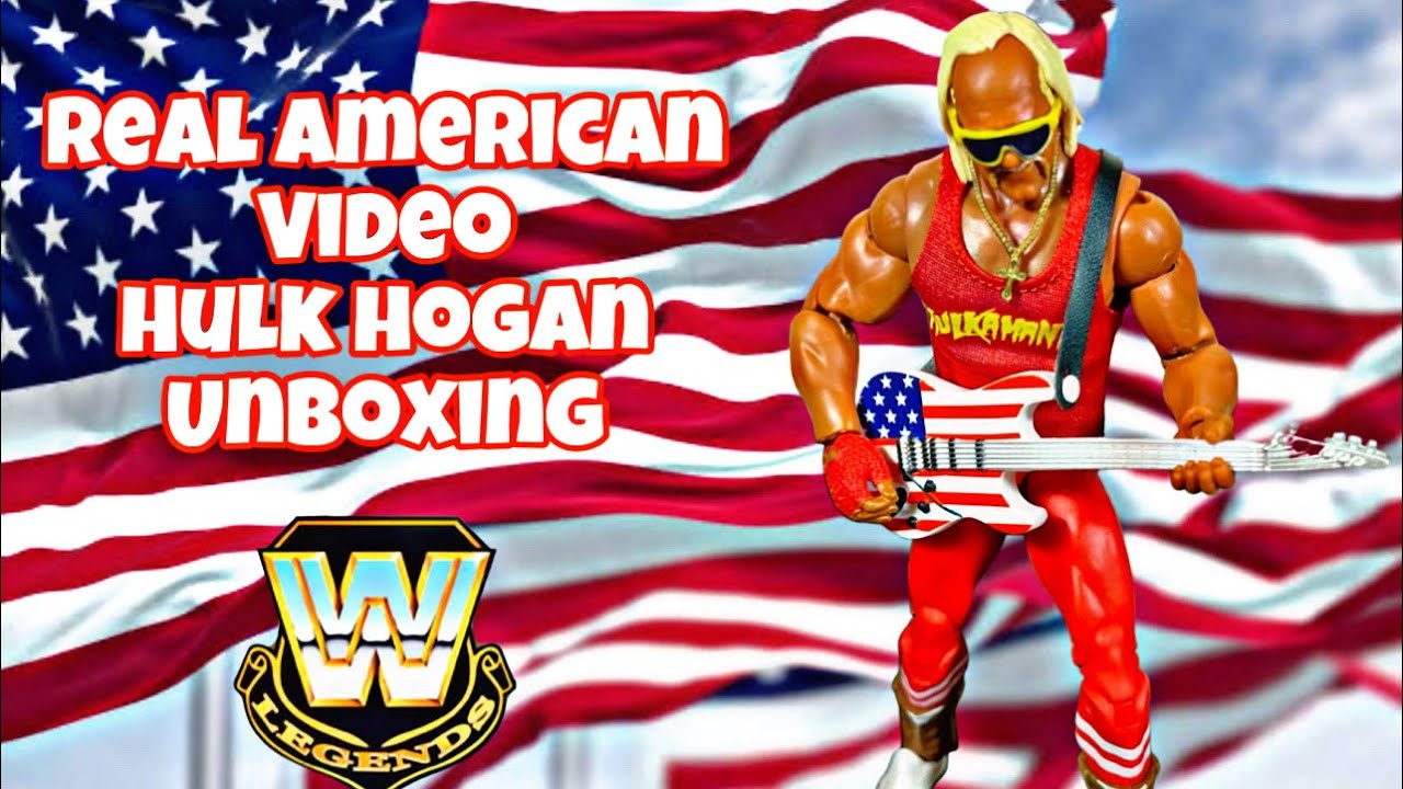 Hulk Hogan Real American Video Figure WWE Legends Target Exclusive ...