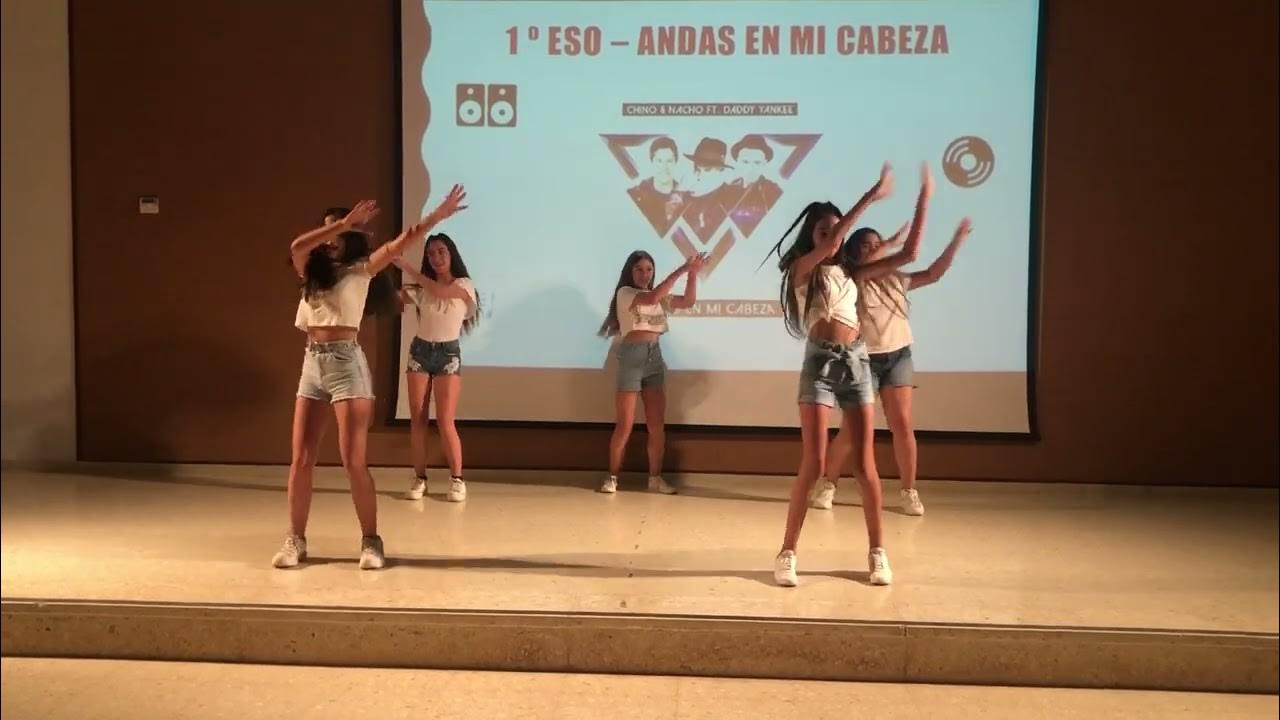Baile 1º ESO - Andas en mi cabeza - YouTube