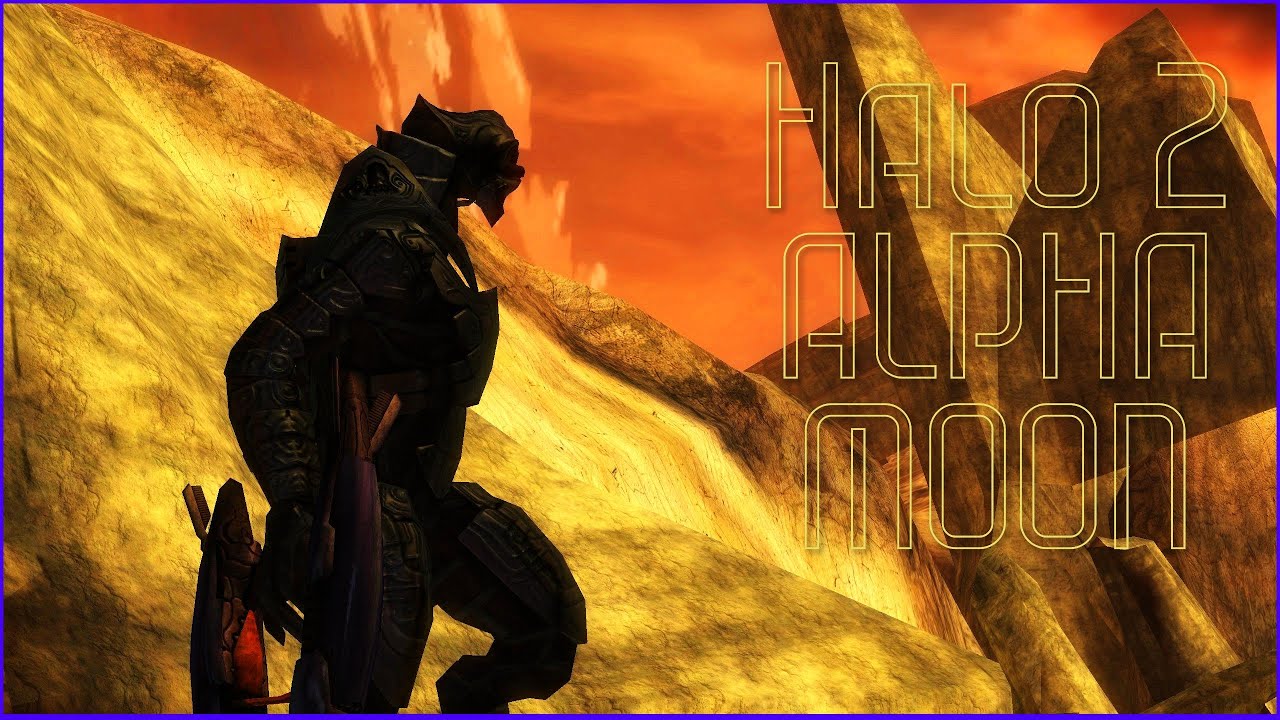Halo 2 ALPHA MOON mission (MCC Mod) - YouTube