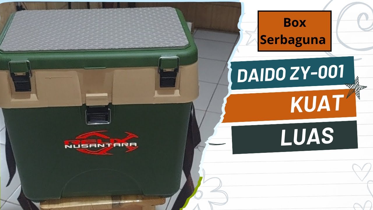 Tackle box pancing | Tackle Box Fishing Daido ZY-001| Box Pancing Murah ...