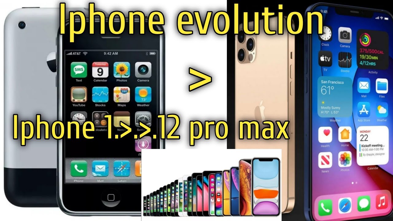 Iphone evolution | айфон эволюция | Iphone 12 - YouTube