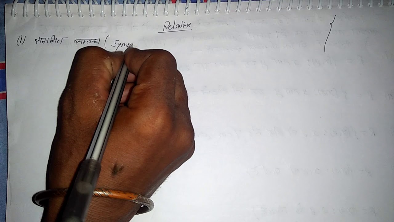 Part 1 Relation And Function Concept Of Relation Types Of Relation 8797