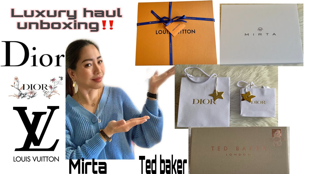 Luxury Unboxing haul!! - YouTube