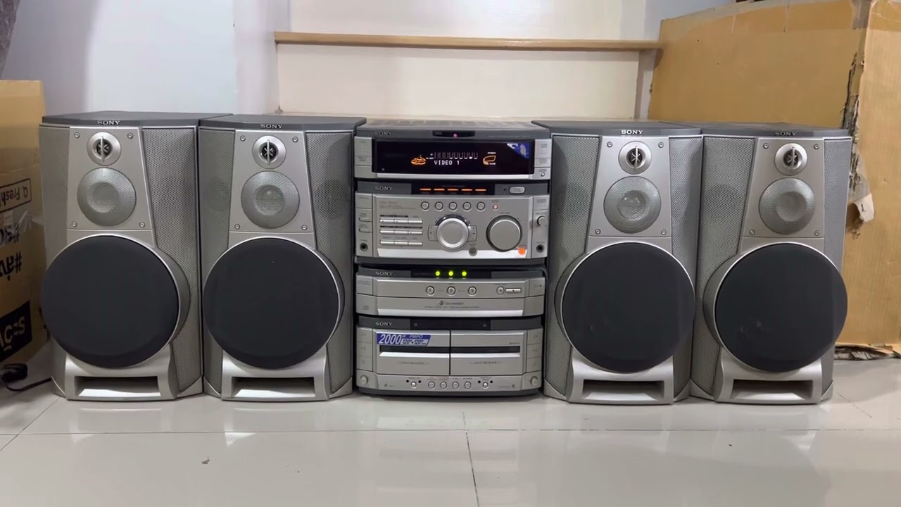 SONY MHC-W555_Version Bluetooth 5.0_SoundEat Test โชว์ก่อนรอเก็บงาน ...