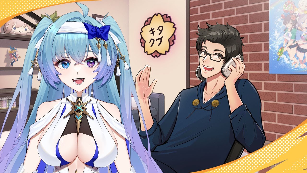 The Isekai MC Vtuber (ft @MisakiNobunaga) KITAKUBU BAKO #13 - YouTube