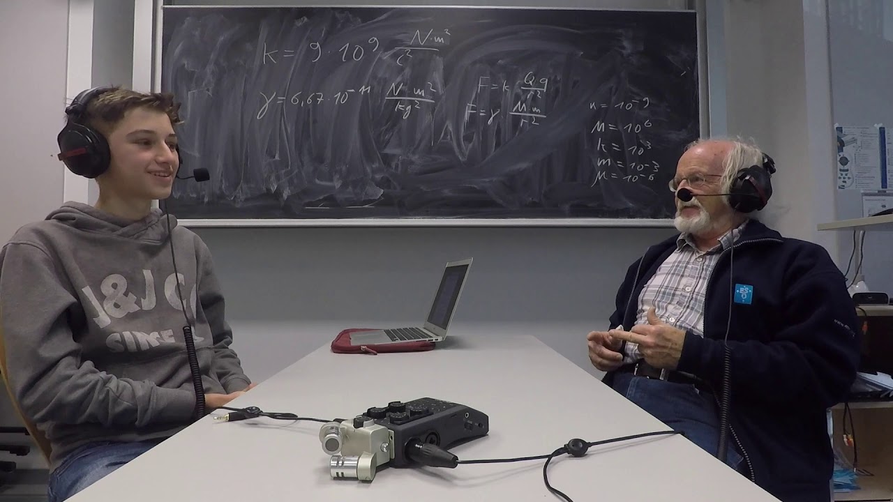 Wochenendrebell Jason mit Klaus-Peter Haupt, Leiter des ...