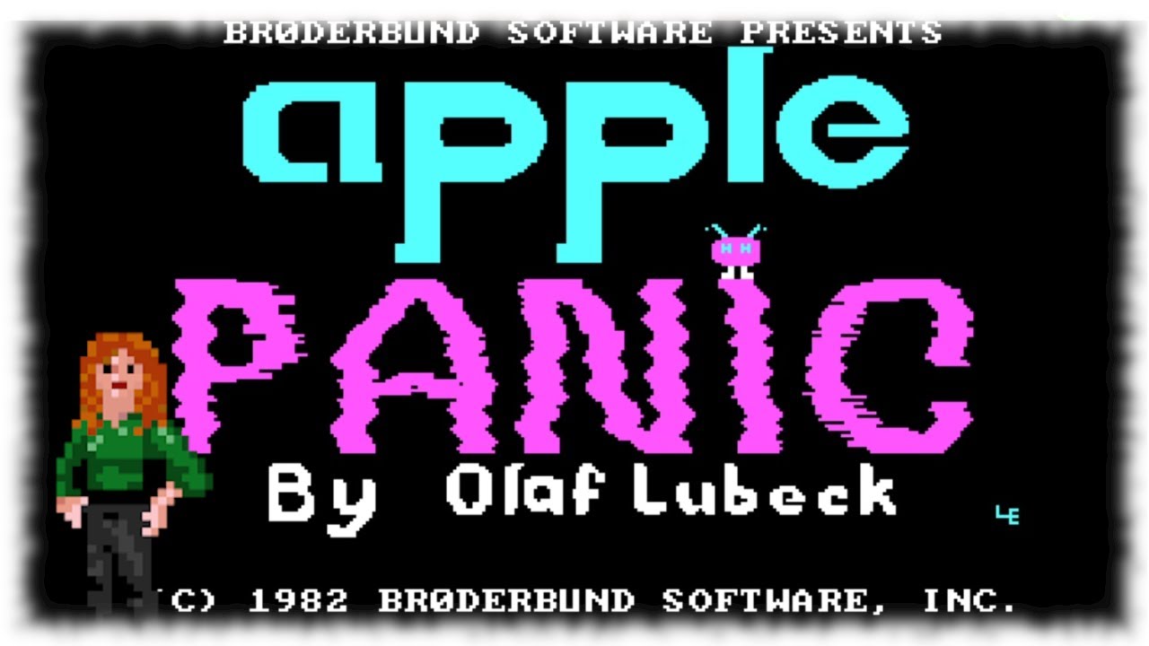 PixieBit Discovers Old Games - Apple Panic (1982) - YouTube