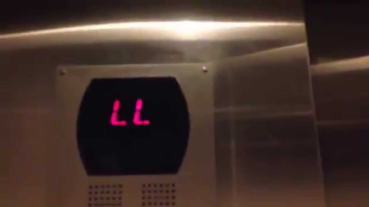 OTIS Gen2 Bottom-Drive Traction Service Elevator @ Sharp Memorial ...