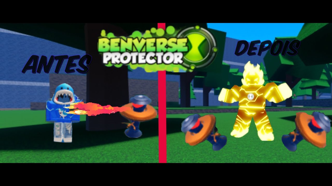 Nova série de BEN 10 do ROBLOX. (Benverse Protector) - YouTube