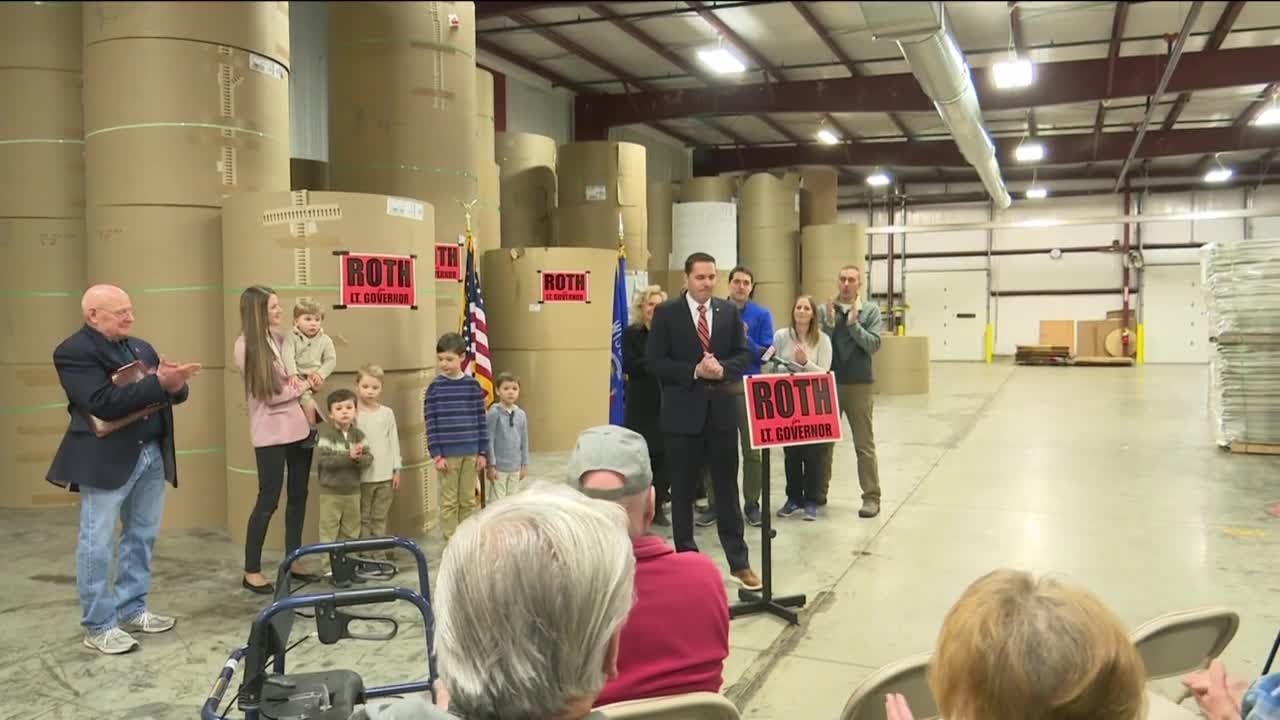State Sen. Roger Roth running for Wisconsin lieutenant governor - YouTube