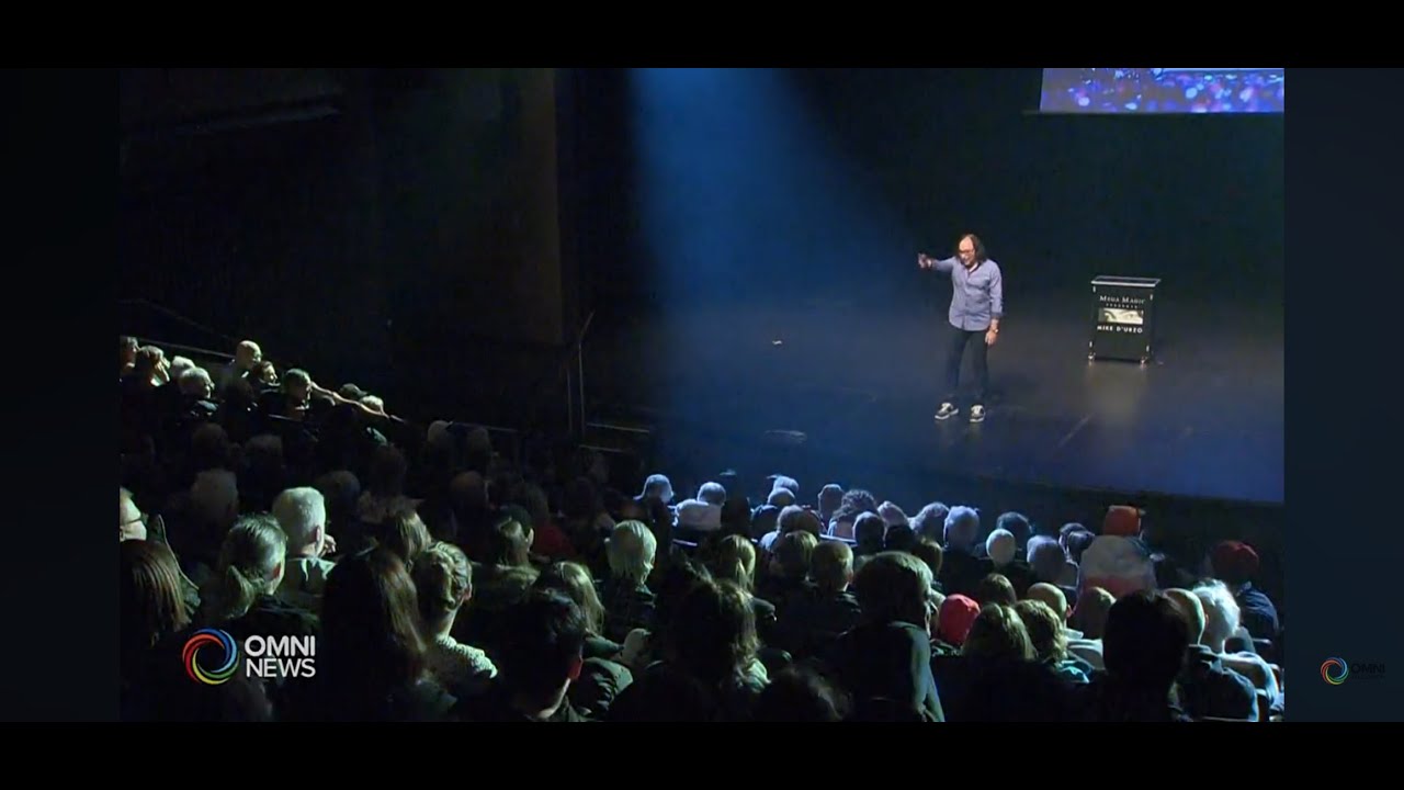 OMNI TV- Mike D'Urzo at the Flato Markham Theatre - YouTube