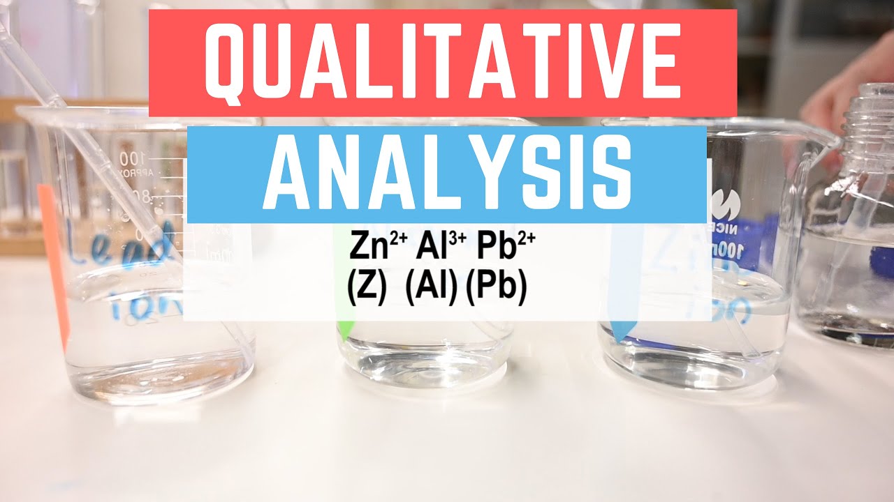 🧪 Qualitative Analysis of Salts - Test for Cations (Zinc, Aluminium ...